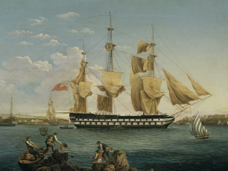 Worcester (Schiff) – HMS Lydia - Lexikon marinehistorischer Romane